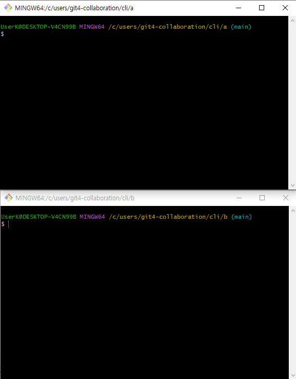 Git CLI 협업2