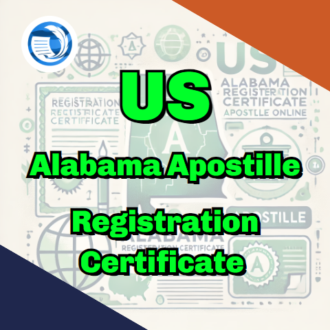 Fast Alabama Registration Certificate Apostille Service