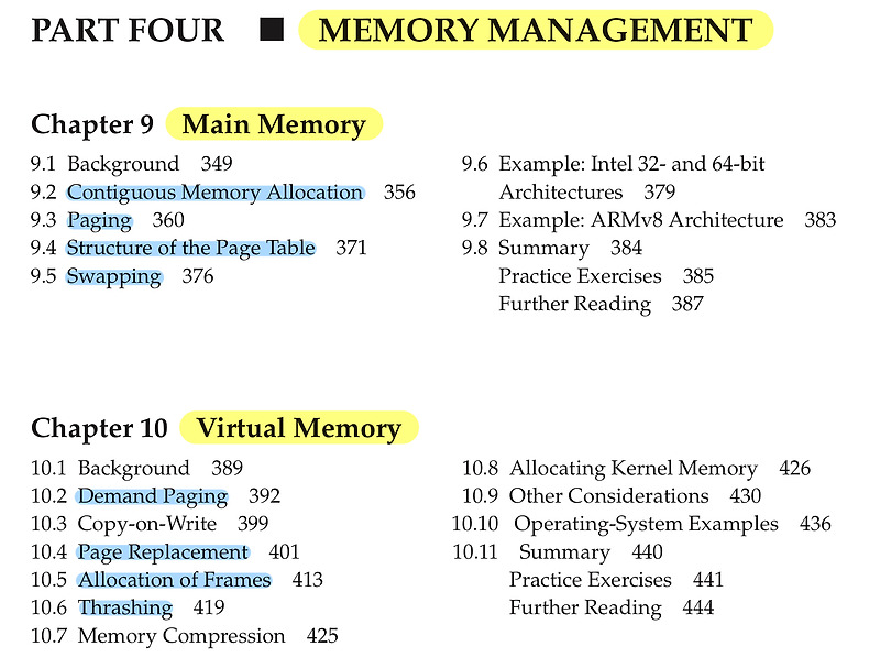 [OS/공룡책] Part 4. Memory Management :: kimyu0218