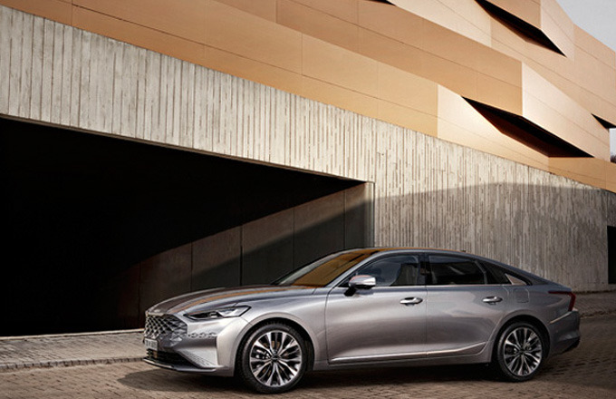 기아 K8 외장 디자인 공개, K7 후속 GL3