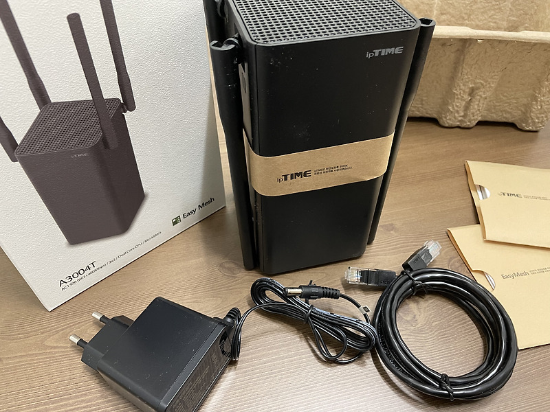 [제품리뷰] ipTIME(아이피타임) A3004T 공유기 리뷰
