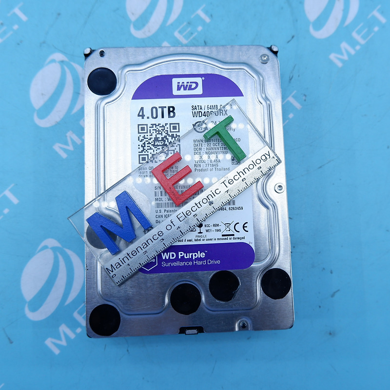 WD40PURX-64GVNY0 [ETC CONTROLLER] WESTERN DIGITAL 4.0TB HARD DISK ...