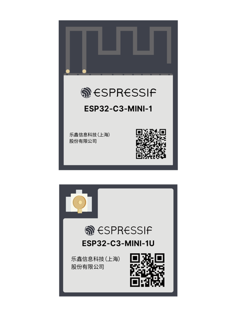 Espressif 제품 소개 :: ESP32-C3-MINI-1 / 1U