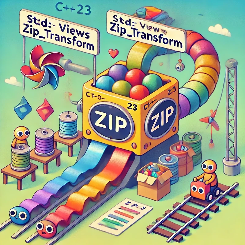 [C++23 새기능 소개] std::views::zip & std::views::zip_transform