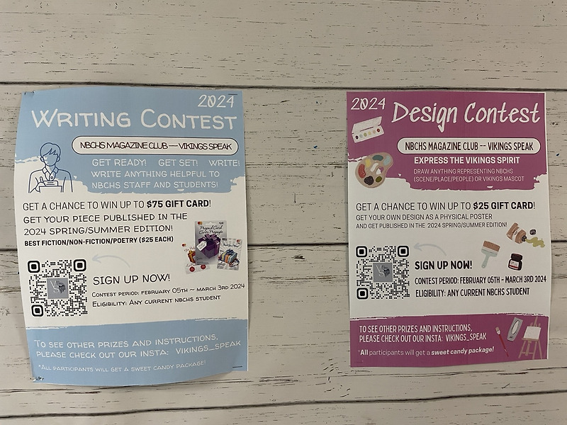2024 NBCHS Writing and Design Contest