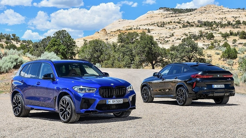 벤츠 GLE 53 AMG, BMW X5 M 연비, 가격, 제원 비교 - 준대형 고성능 SUV 가솔린