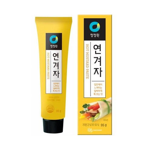 연겨자 추천 리뷰 순위 TOP 7 | 청정원 연겨자, 95g, 6개 후기