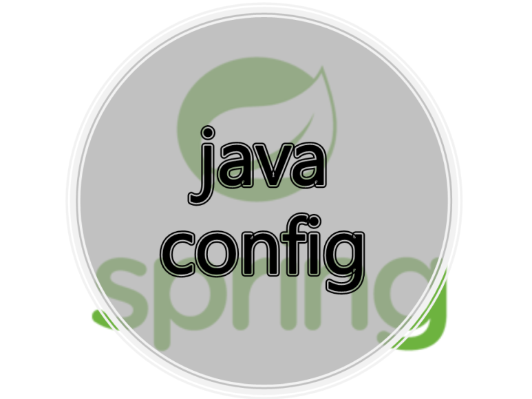[Spring] JavaConfig(xml을 java로 변경) — 공부하는 개발자 강씨네