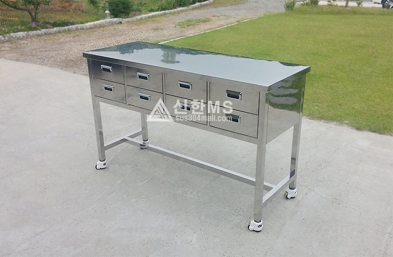 신한엠에스 :: 배관연결용 작업테이블 (Clean Room Work Table)