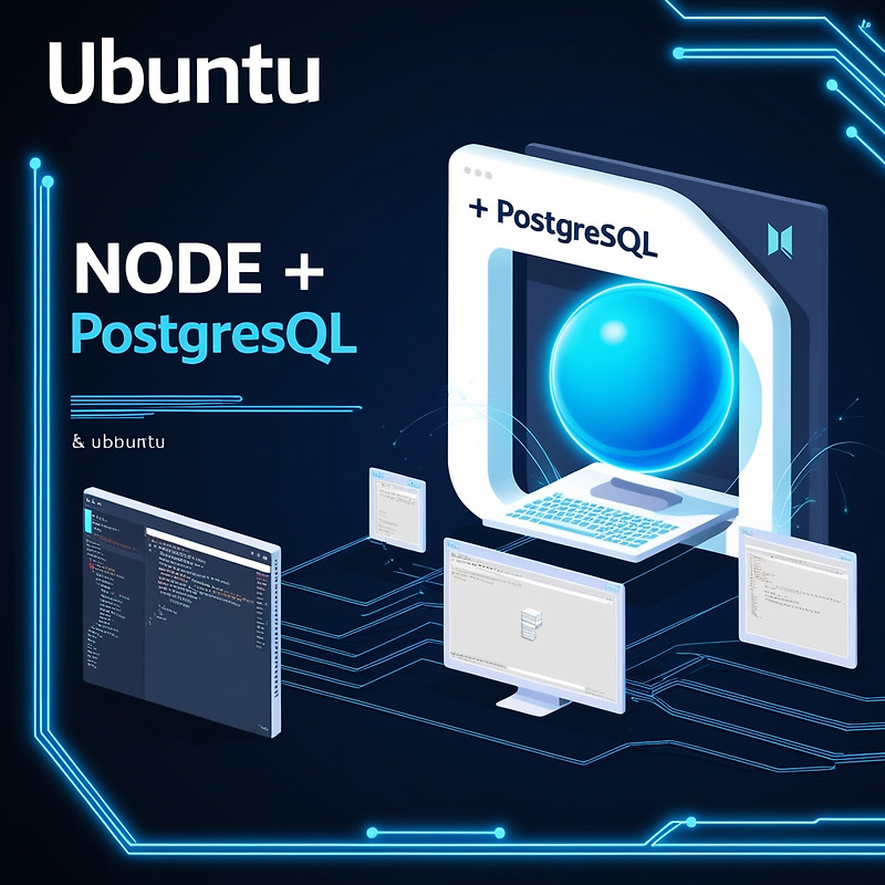 Ubuntu 에 Node + PostgreSQL 설치 및 세팅하기