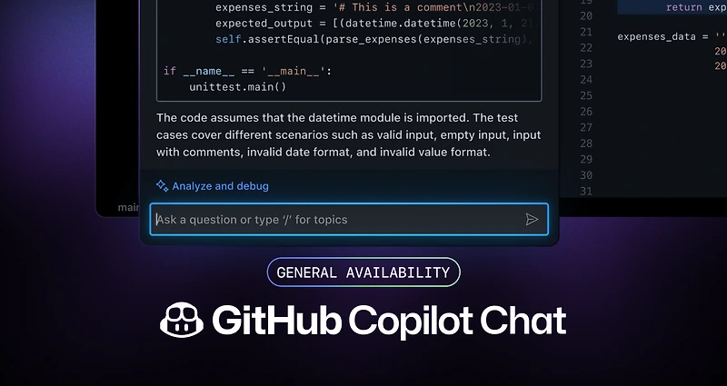 GitHub Copilot Chat을 통한 혁신적인 개발 방식의 변화 및 AI 기술과 결합된 이 새로운 도구가 개발자 커뮤니티에 ...