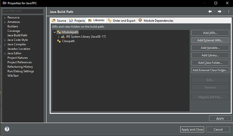 [Eclipse/이클립스]JAVA API 적용하기