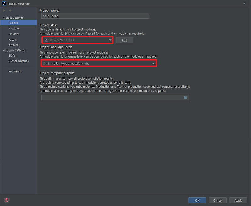 [IntelliJ] invalid source release: 11
