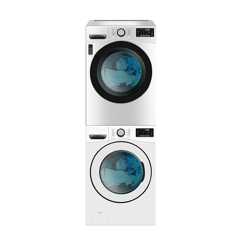 LG전자 트롬 세탁기건조기 F24WDWP-9WL 24kg + 19kg