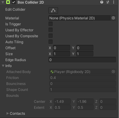 [Unity] Collider2D 정리