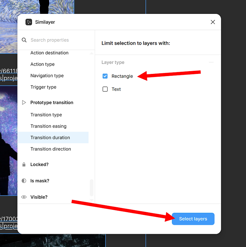 피그마(Figma)에서 레이어(layer) 선택 필터링 사용하기(similayer 플러그인)