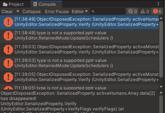 [내배캠][Unity6기][TIL] ObjectDisposedException 트러블슈팅