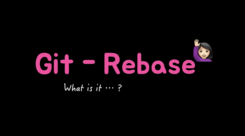[TIL] Git - rebase