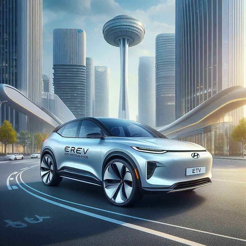 현대차 주행거리연장형 전기차 EREV