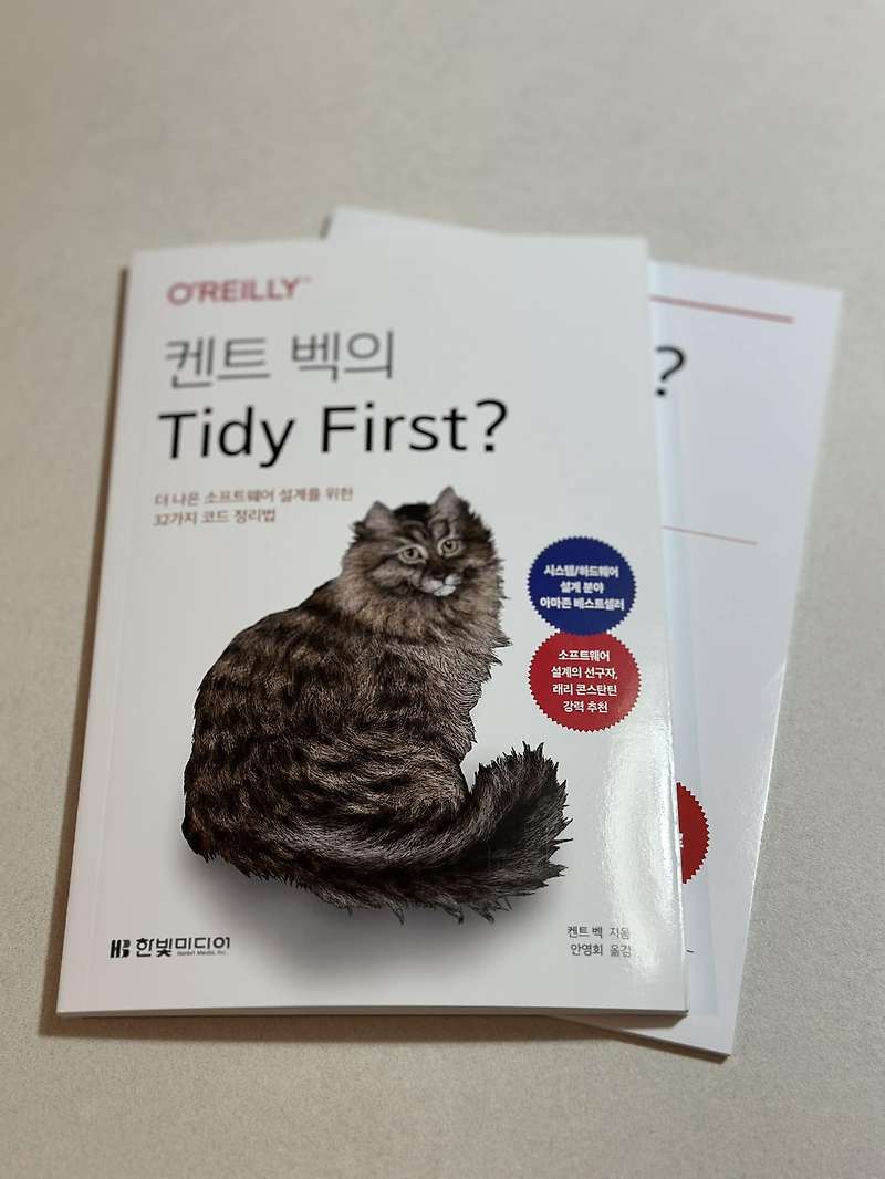 켄트 벡의 Tidy First? 리뷰 :: Mr.november11