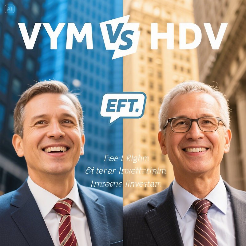VYM vs HDV 비교: 장기 투자자에게 적합한 ETF는?