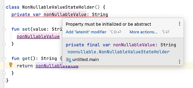 [Kotlin] lateinit var 사용법 한 번에 정리하기 — 조세영의 Kotlin World