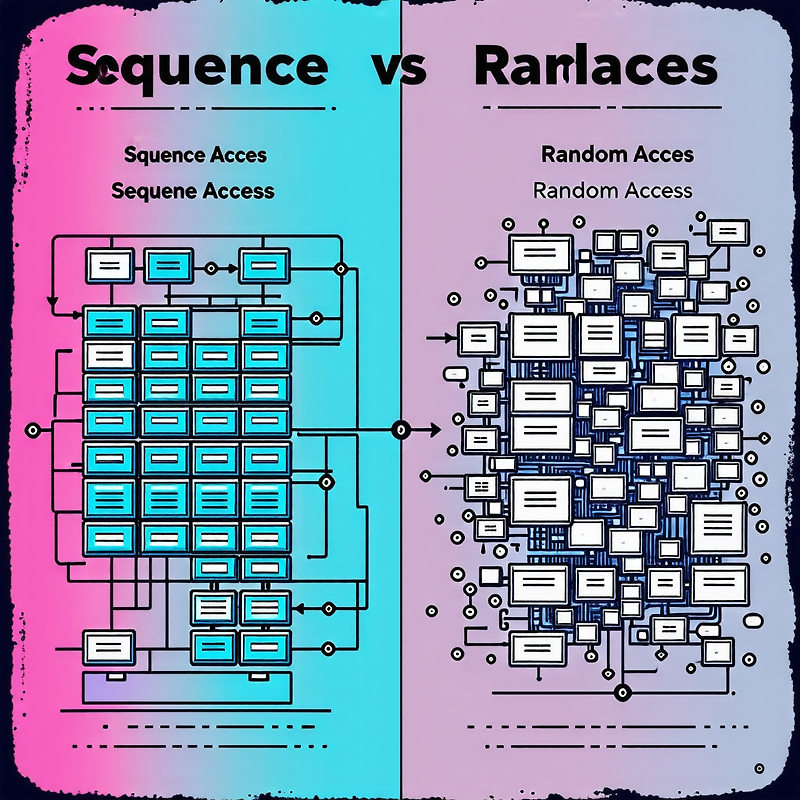Sequence access vs Random access