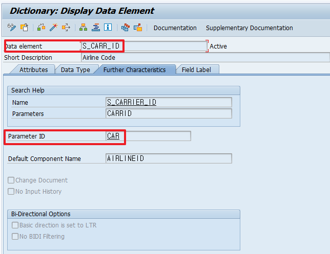 SAP ABAP #16 (Parameter ID, INPUT CHECK셋팅)