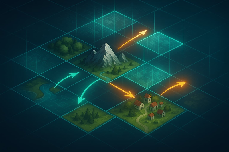 절차적 콘텐츠 생성(PCG)의 숨겨진 보석, 웨이브 함수 붕괴(Wave Function Collapse) 알고리즘 완전 정복