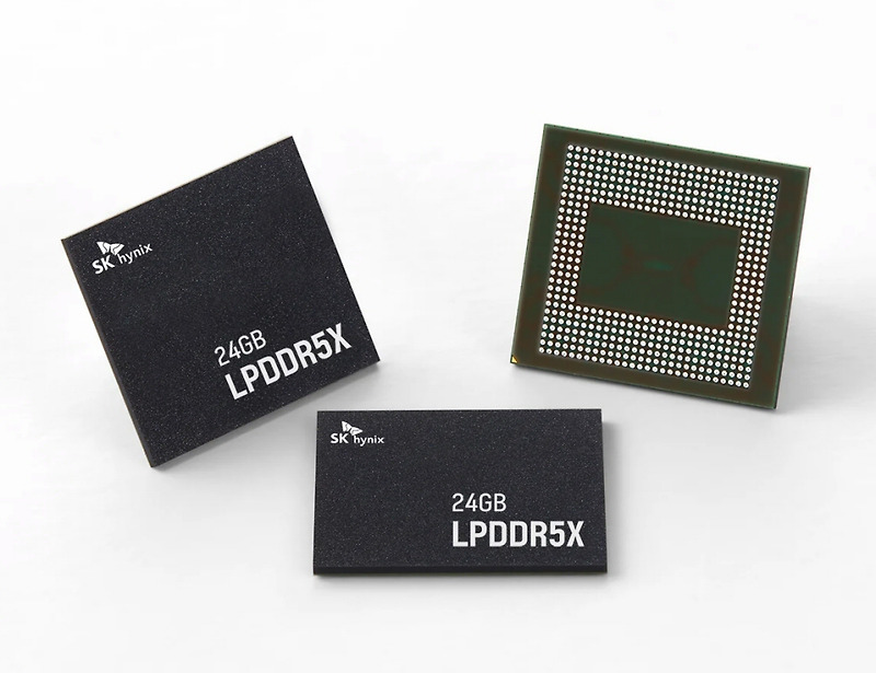 SK하이닉스, 영화 Full-HD급 13편 1초에 전송 LPDDR5X D램 양산
