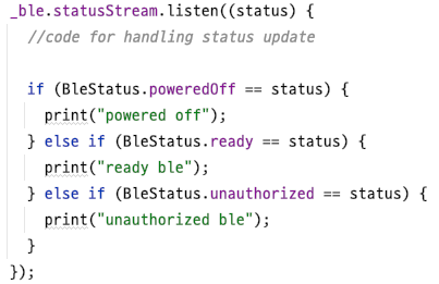 [Flutter] Bluetooth(플러터 블루투스) flutter_reactive_ble 사용방법 — 코딩하루