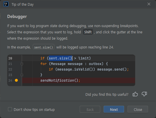 [Tip of the Day] IntelliJ : Debugger
