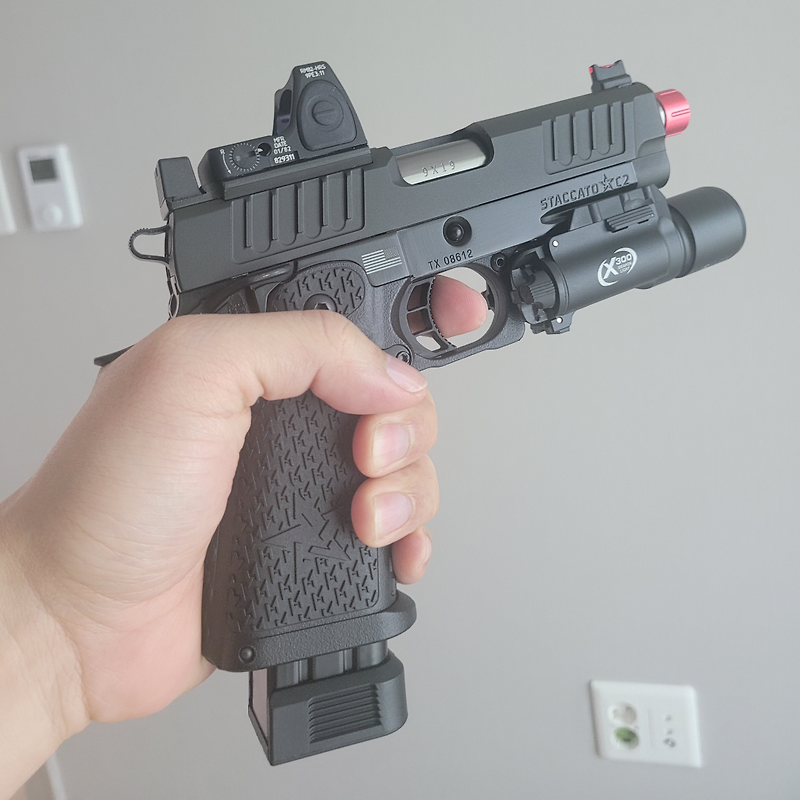 Army Staccato C2 슬라이드 노치 강화