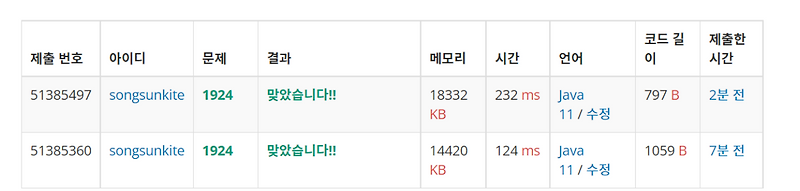 [백준] 1924 : 2007년(JAVA) - 특정 날짜 요일 구하기 자바