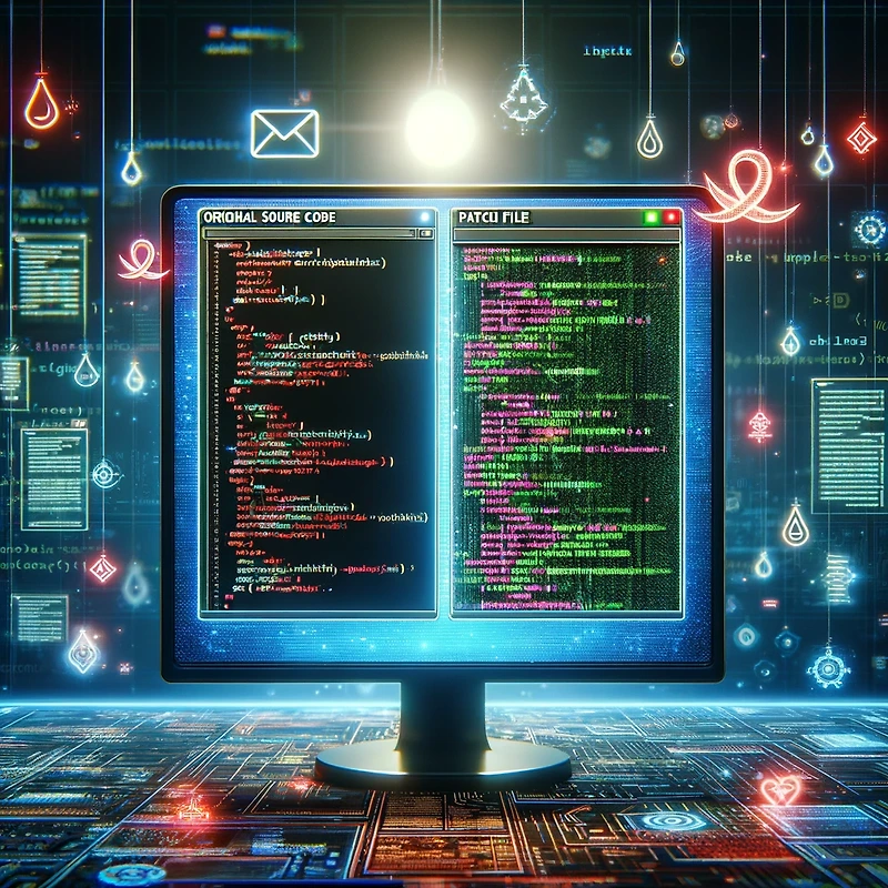 Git Patch 사용하여 소스코드 변경사항 공유 및 적용 방법