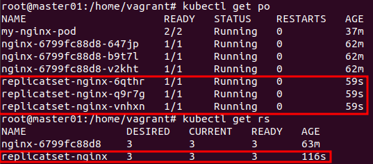 [kubernetes] pods, replica-set, deployment, service