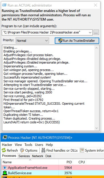 RunAsTi(TrustedInstalled)