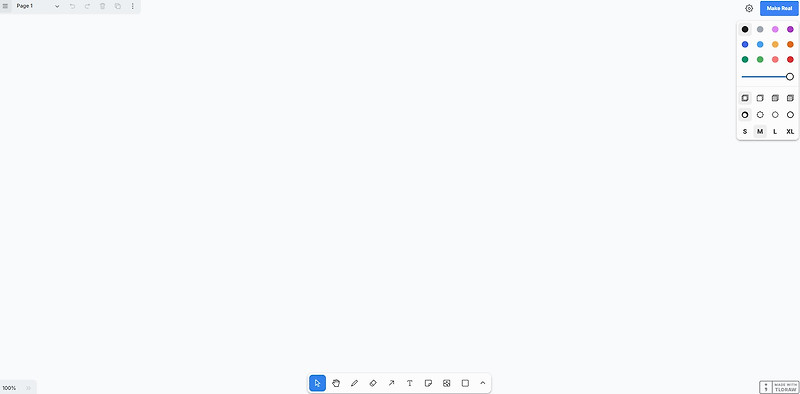 개발자 없이도 그림 그리면 코딩해주는 인공지능 AI tldraw Make it real