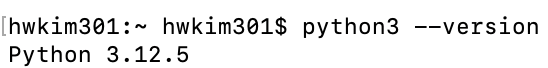 Mac에서 python3, ipython 설치 안 됨