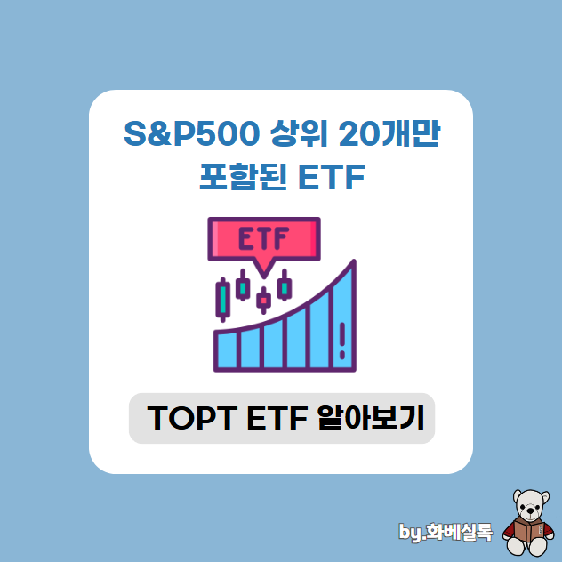 S&P500 상위 20개 기업으로 구성된 ETF, TOPT ETF 알아보기