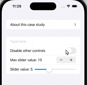 [TCA] day 3 기본적인 Binding을 활용한 View만들기 (GettingStarted-Bindings-Basics)