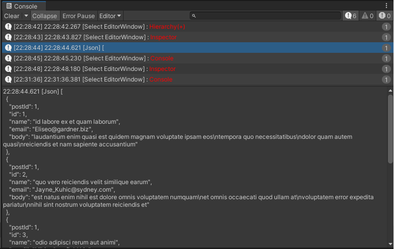 Unity) Debug -Json Pretty Print 적용하기