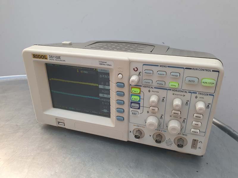 리골 오실로스코프 DS1102E Digital OscilloScope 2Ch 100MHz RIGOL