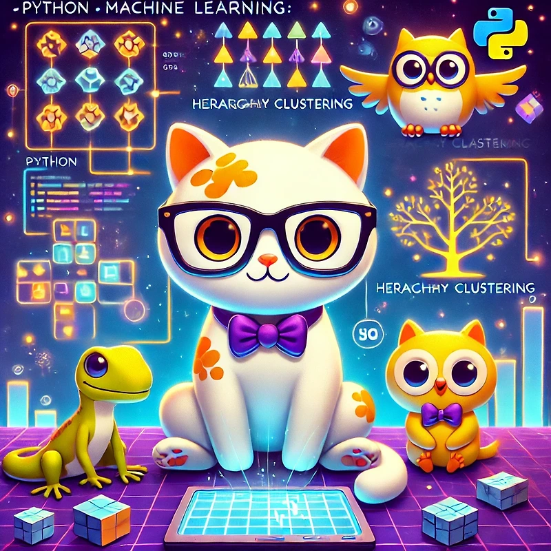 137. [Python] [Machine Learning] : 계층적 군집 분석( Hierarchical Clustering)