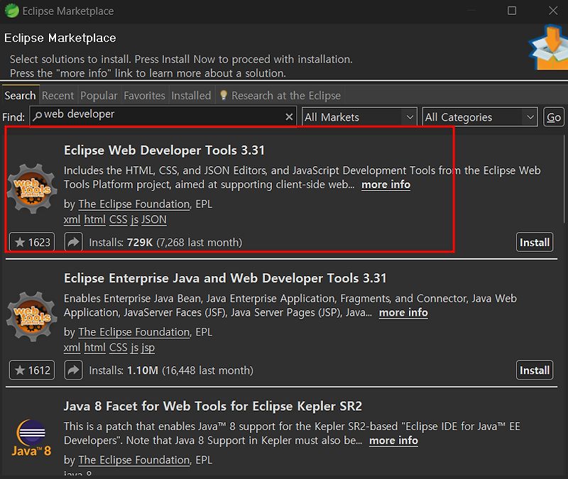 Spring Legacy Project 설치 에러 — Ppoosumi