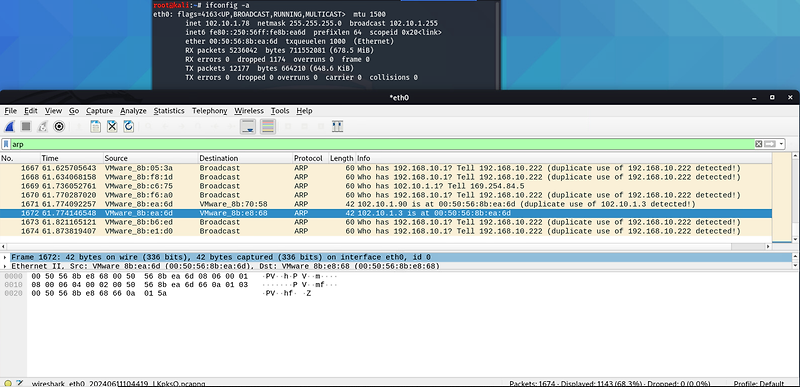 [모의해킹] ARP Spoofing