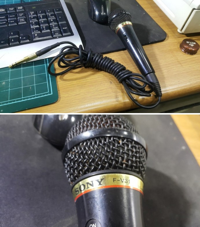 소니 F-V31 마이크