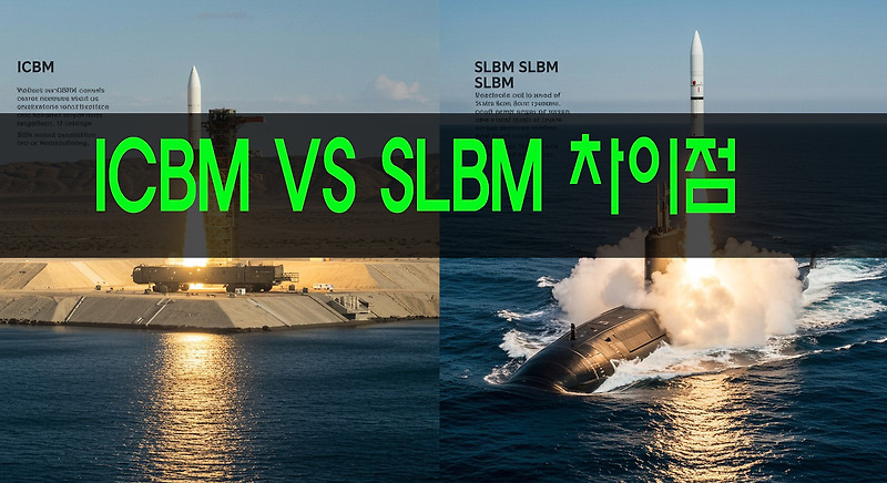 ICBM vs SLBM 차이점 총정리! 탄도미사일의 핵심 차이와 특징 :: M88NAmu