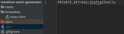 .gitignore로 민감정보 파일 제외하기
