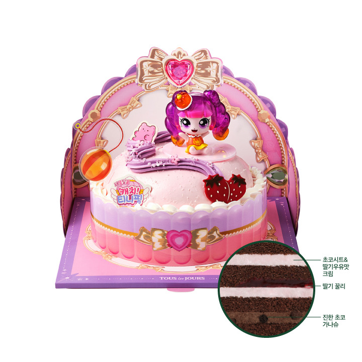 [뚜레쥬르] 새콤달콤 캐치! 티니핑 케이크 리뉴얼 출시! 말랑핑 케이크